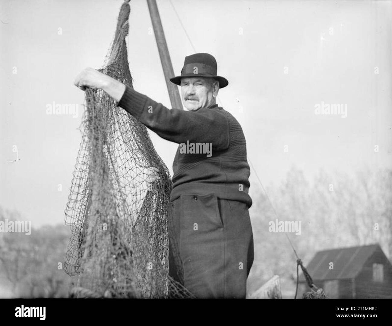 Seventy Year Old Skipper J C Locke, Is a Veteran of the Famous Dover Patrol. Rye, 6 November ...