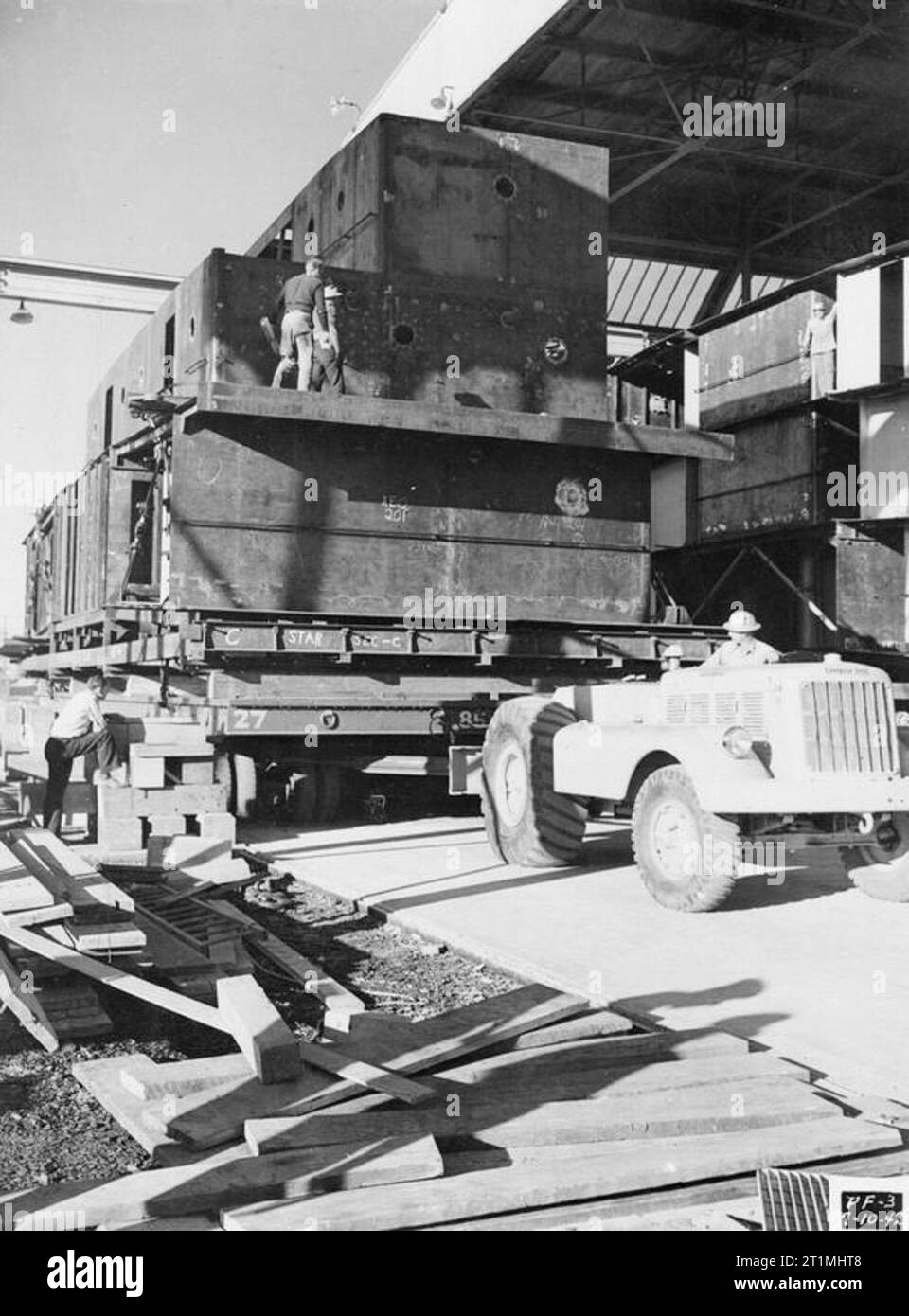 California shipbuilding corporation Black and White Stock Photos ...