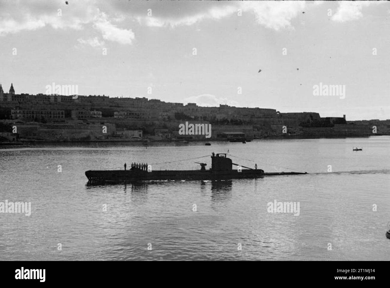 Submarines and Submarine Officers. 26 and 27 January, Malta Submarine ...