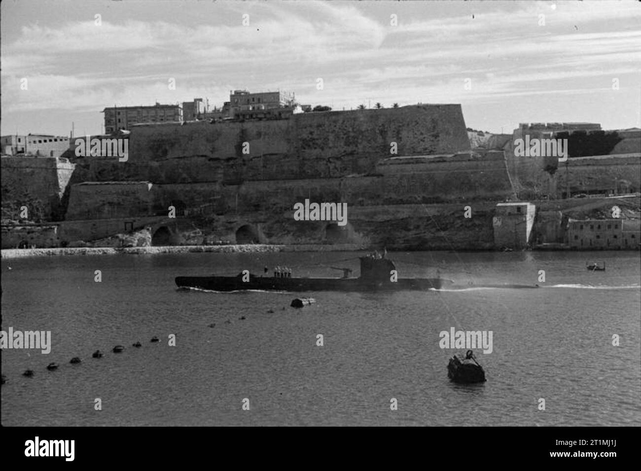 Submarines and Submarine Officers. 26 and 27 January, Malta Submarine ...