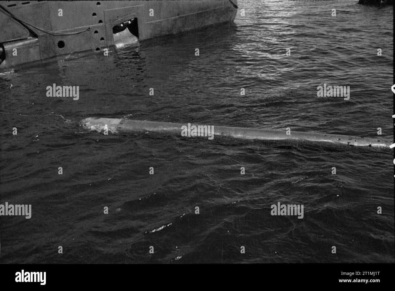Submarines and Submarine Officers. 4 February 1943, Malta. A torpedo ...