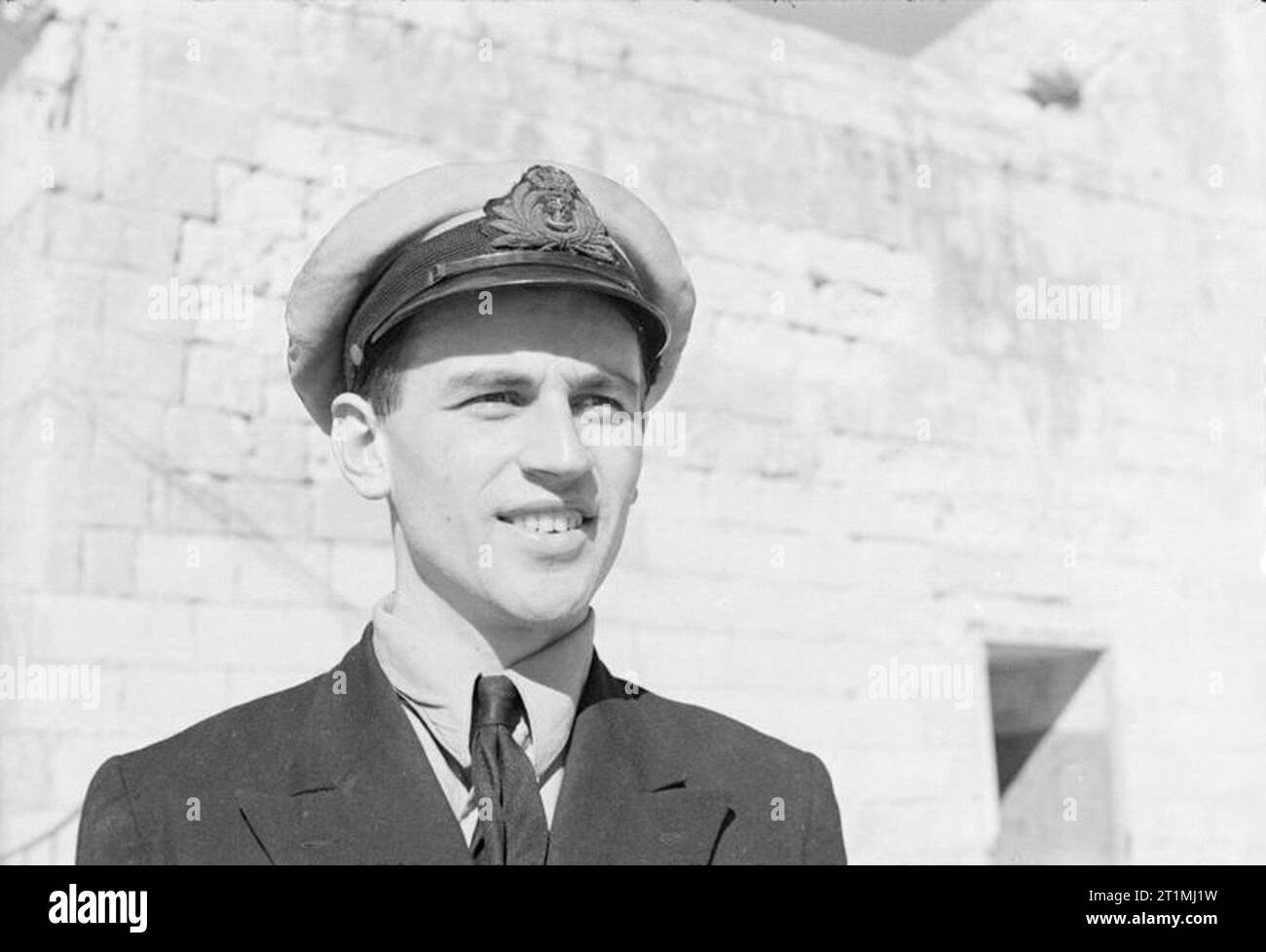 Submarines and Submarine Officers. 4 February 1943, Malta. Lieut R D ...