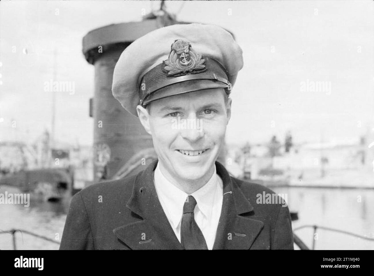 Submarines and Submarine Officers. 4 February 1943, Malta. Lieut M J L ...