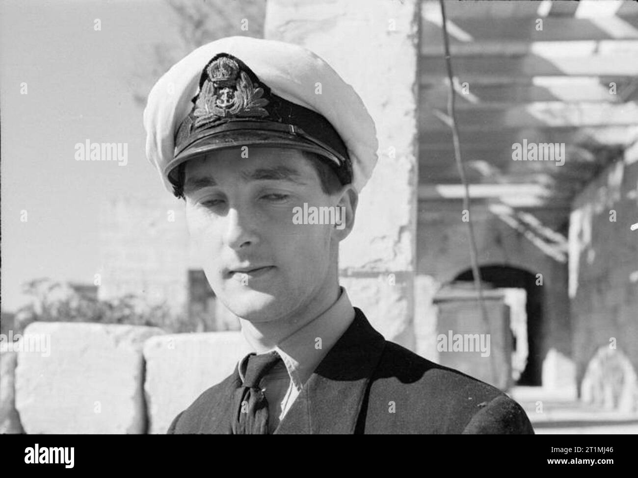 Submarines and Submarine Officers. 4 February 1943, Malta. Lieut J M C ...
