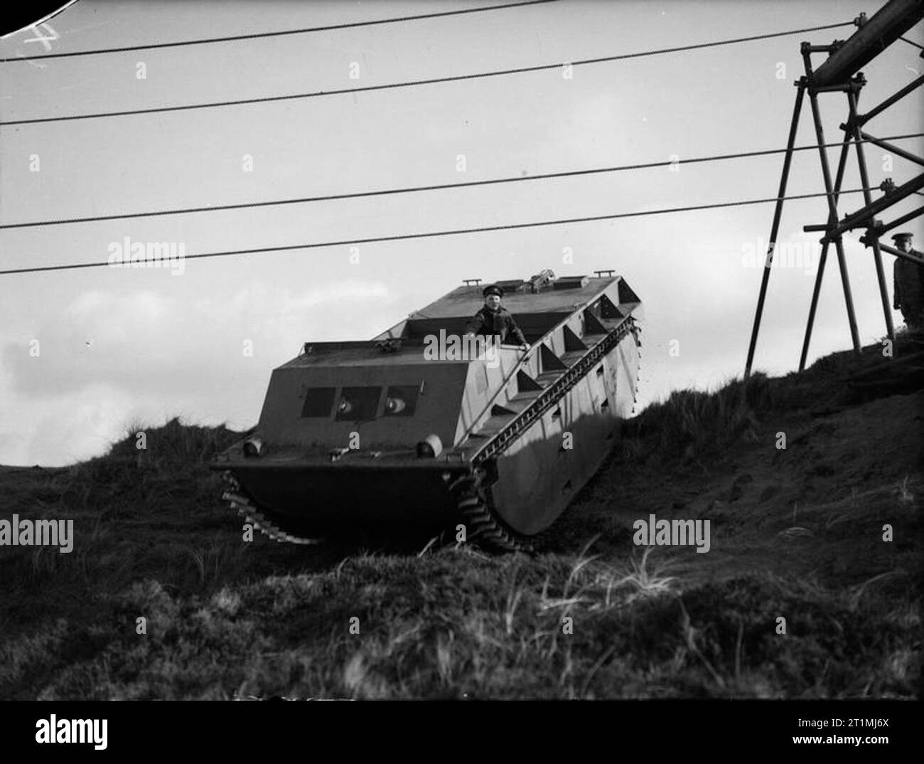 The Alligator Amphibious Tank. 4 February 1943, Combined Operations ...