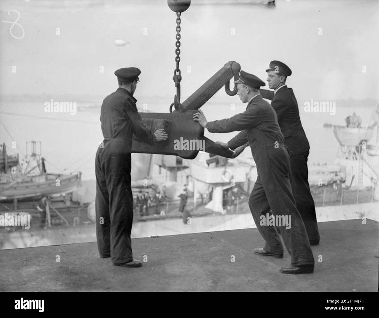 Provisions ship Black and White Stock Photos & Images - Alamy