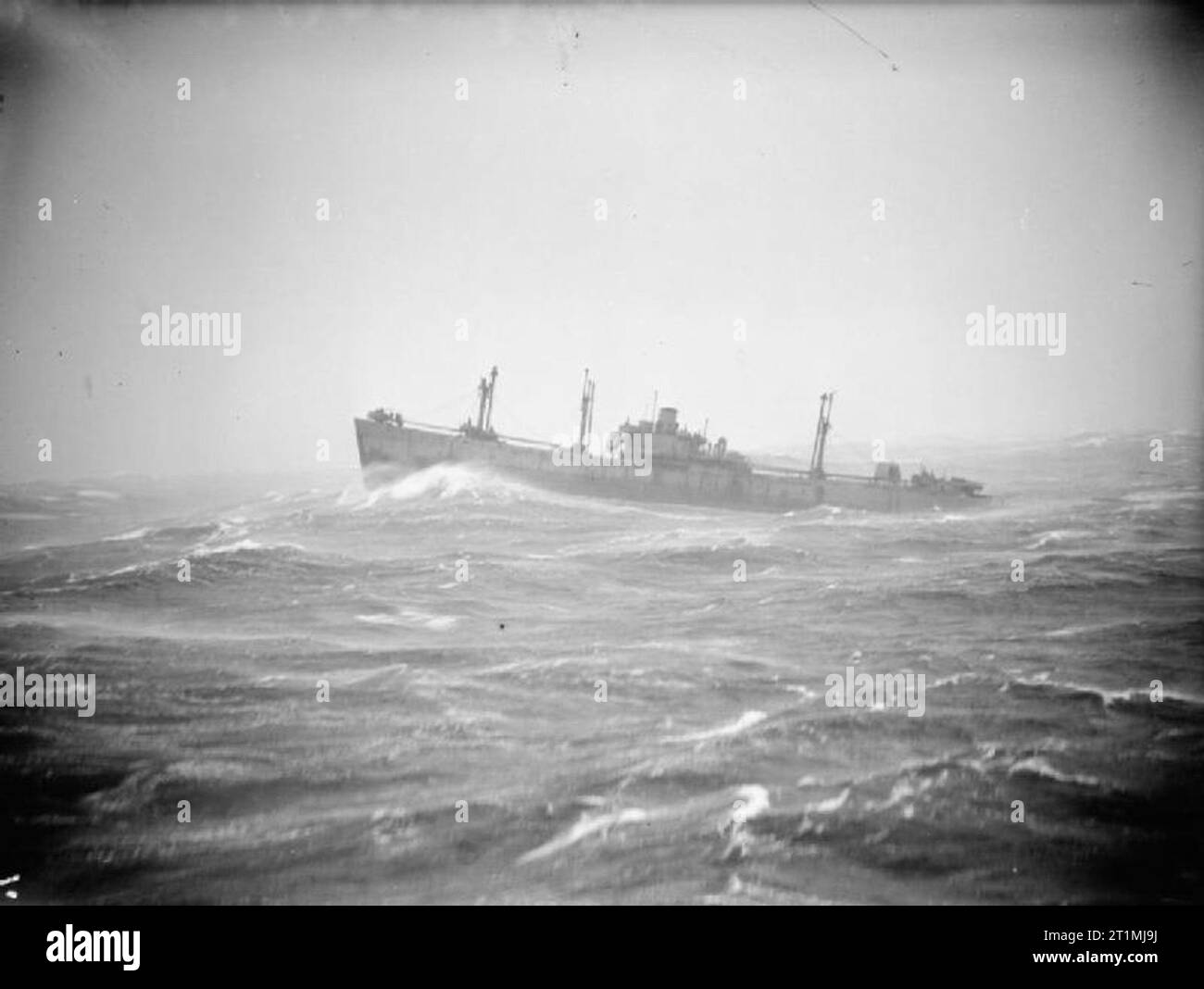 The Battle of the Atlantic 1939-1945 British Forces: A Liberty ship in ...