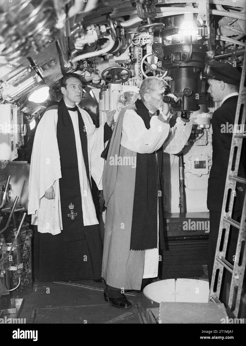 The Bishop of Liverpool Visits One of Hm Submarines The Bishop of ...