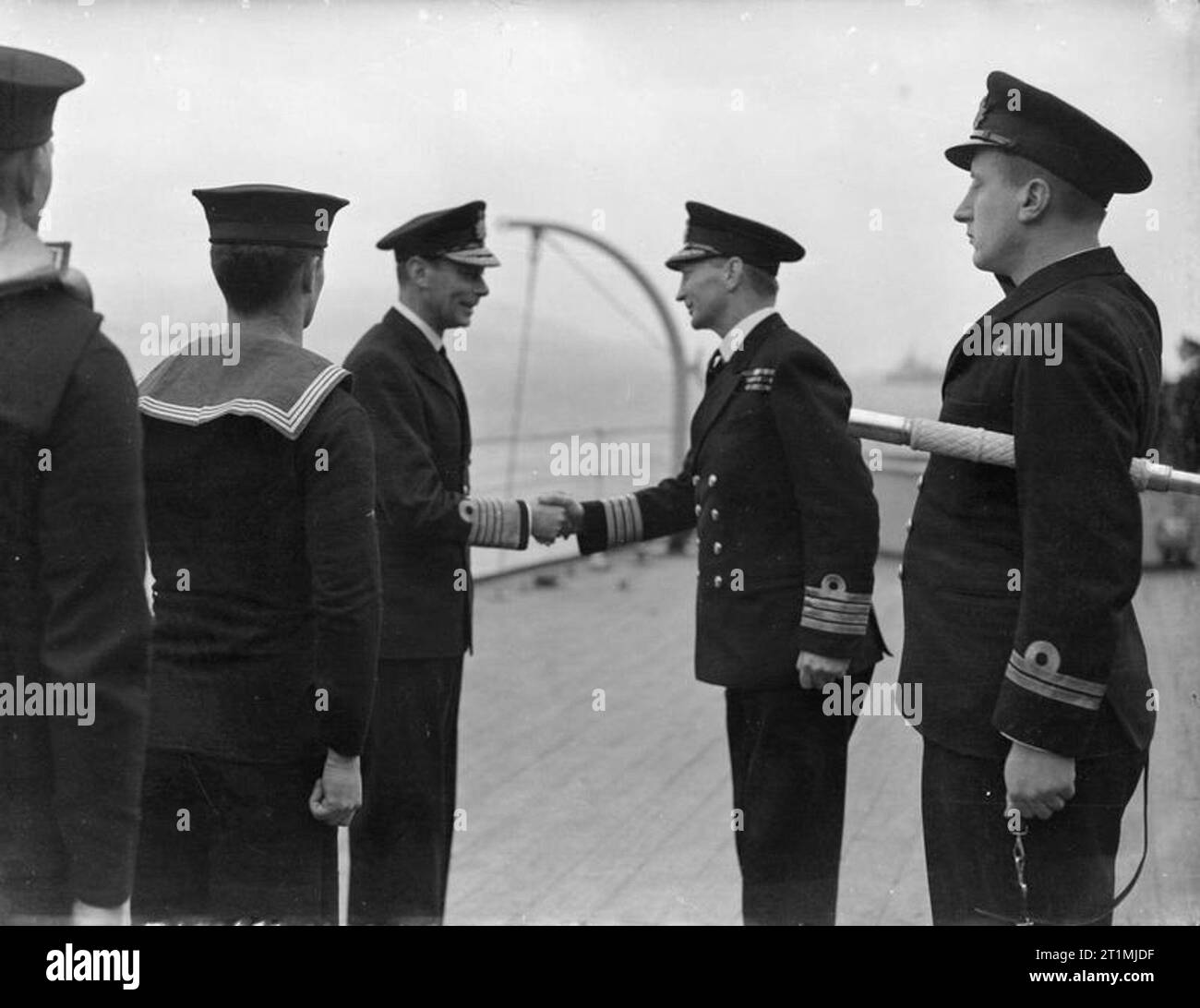 The King Pays 4-day Visit To the Home Fleet. 18 To 21 February 1943 ...