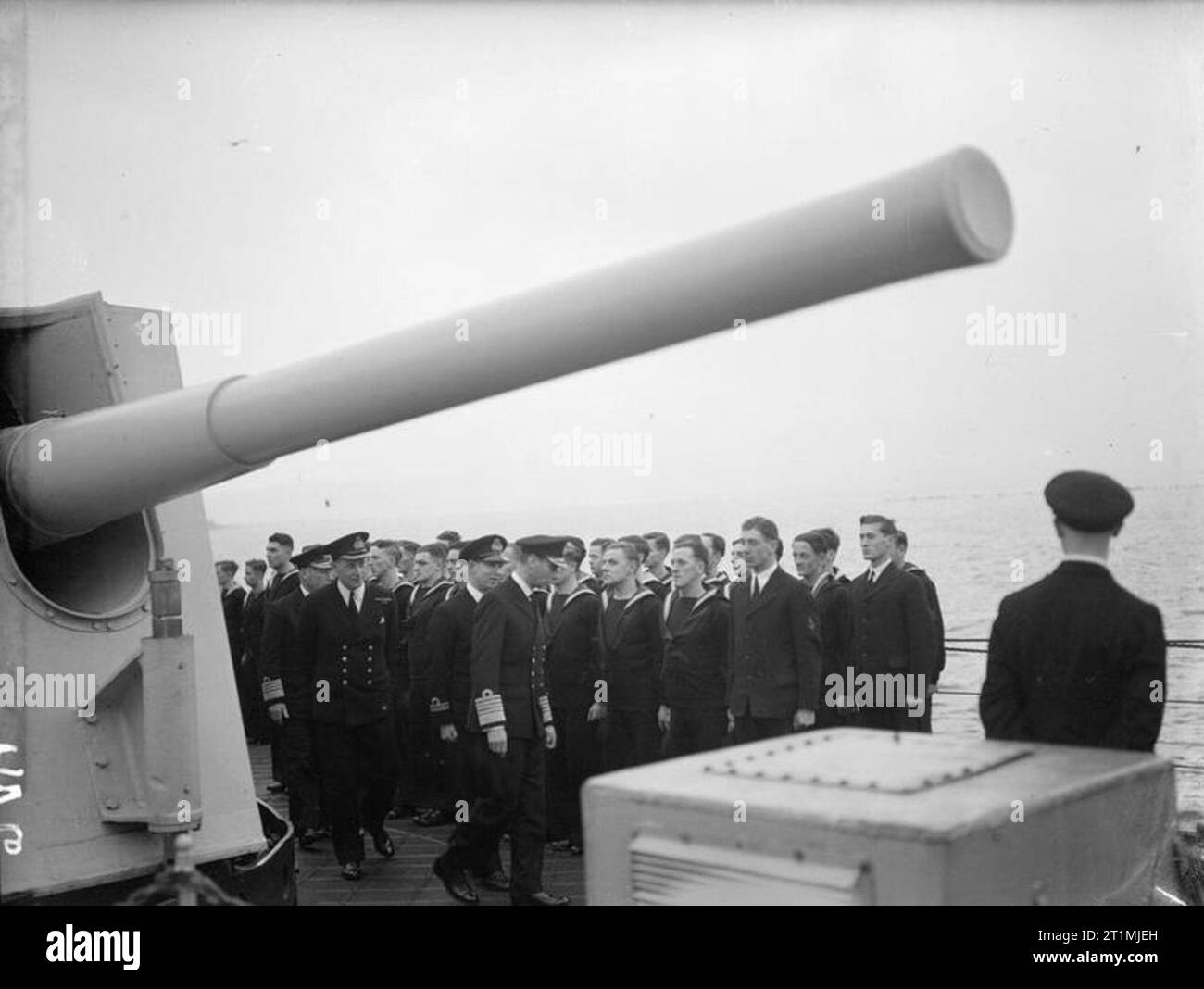The King Pays 4-day Visit To the Home Fleet. 18 To 21 March 1943, Scapa ...