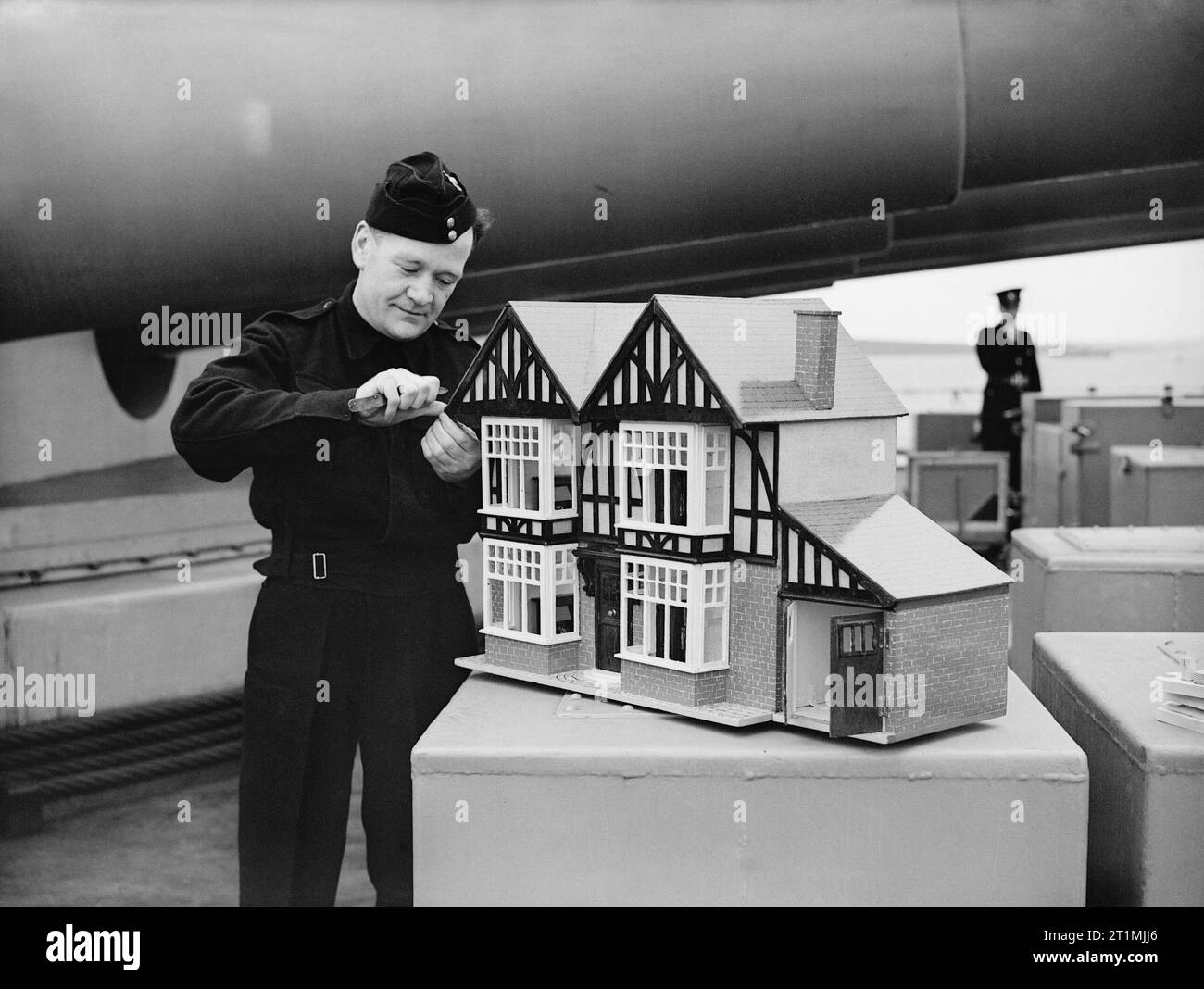 Christmas Preparations in the Royal Navy Home Fleet, September 1943 On ...