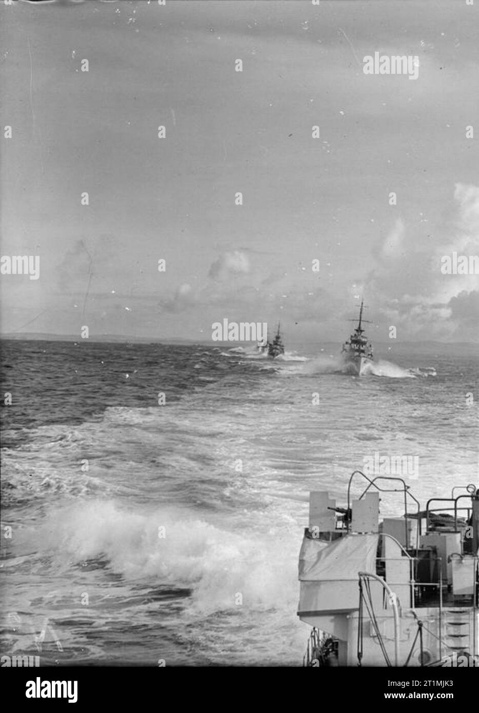 The Navy's Ocean Greyhounds. Destroyers at Sea, 3 February 1943, From ...