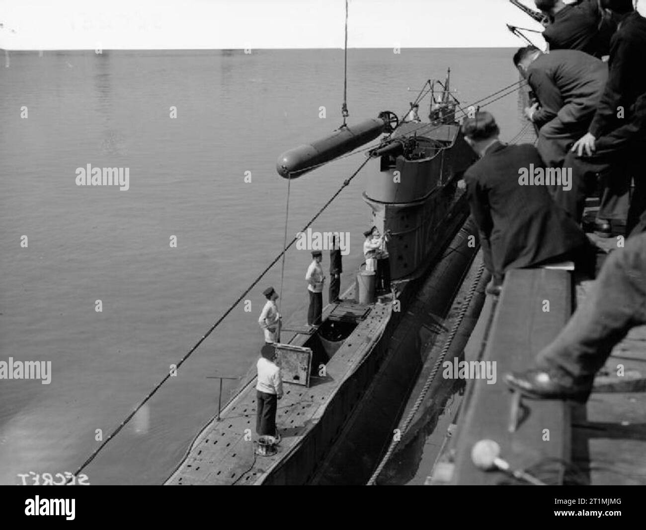 The Royal Navy during the Second World War At HMS ELFIN, the submarine ...