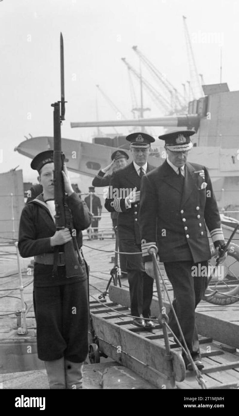 The Royal Navy during the Second World War Vice-Admiral Whitworth, the ...