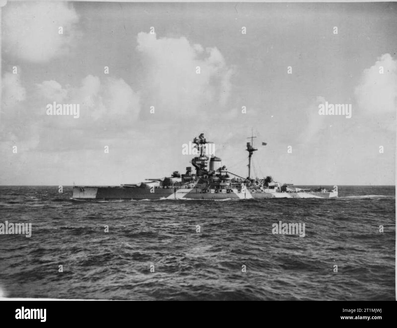 The Royal Navy during the Second World War HMS ROYAL SOVEREIGN, part of ...