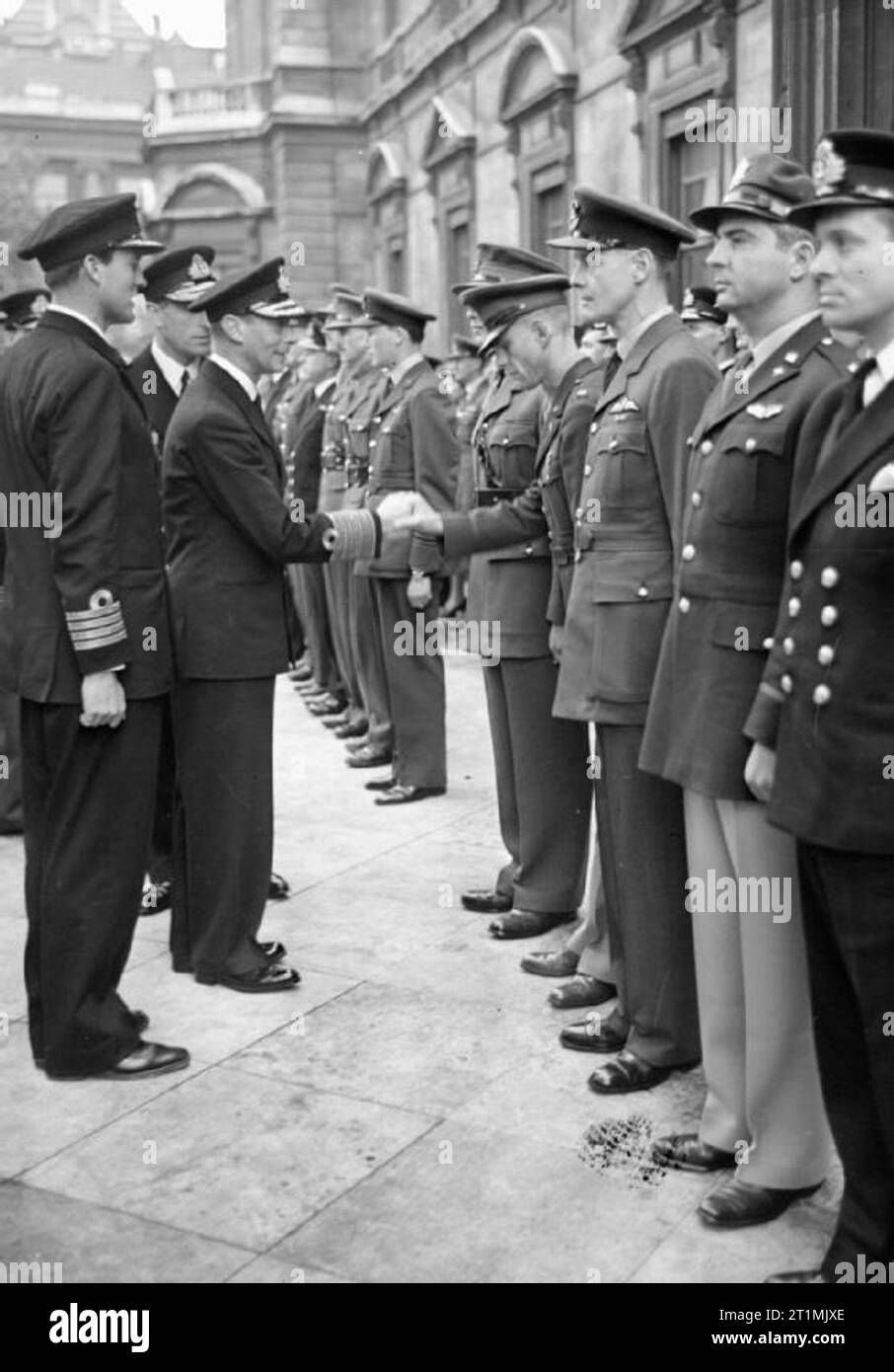 The Royal Navy during the Second World War After being received by Vice ...