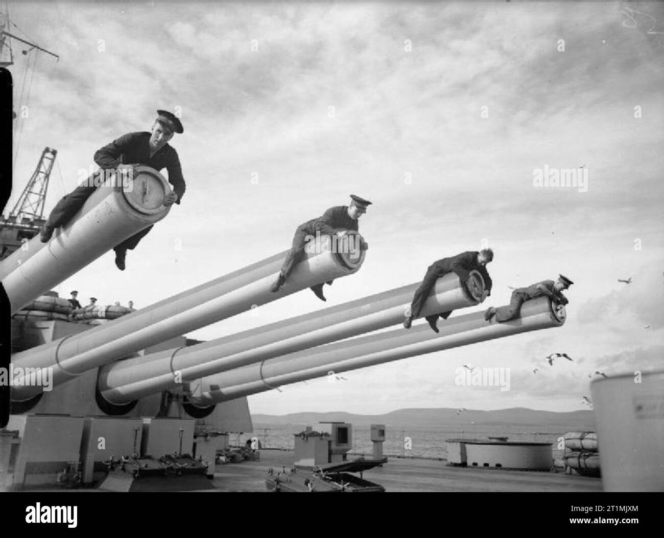 The Royal Navy during the Second World War Royal Marines straddling the ...