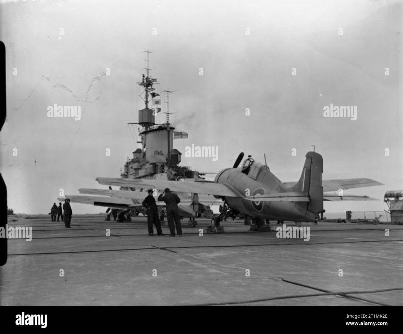 The Royal Navy during the Second World War Grumman Martlet fighters of ...