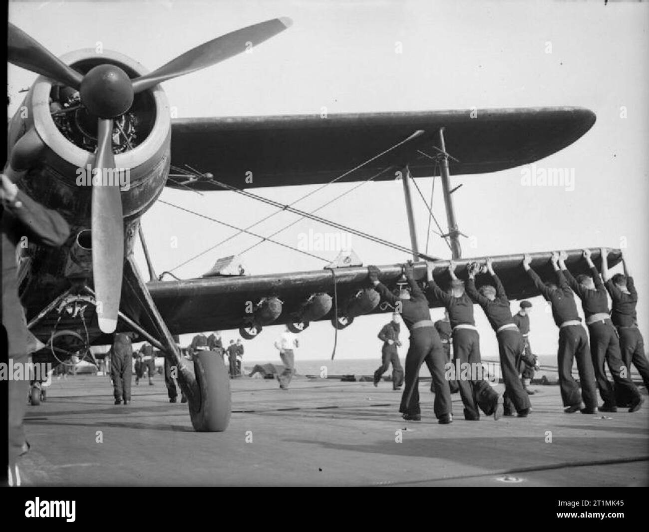 The Royal Navy during the Second World War A Fairey Albacore of 820 ...