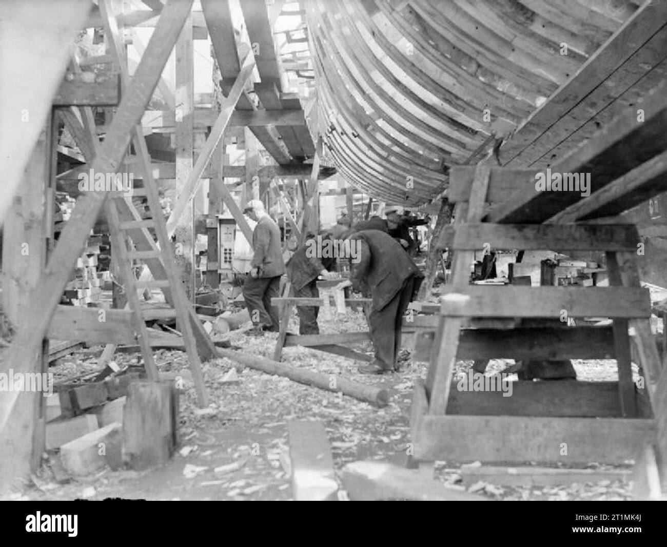 The Royal Navy during the Second World War Shipbuilding: The ...