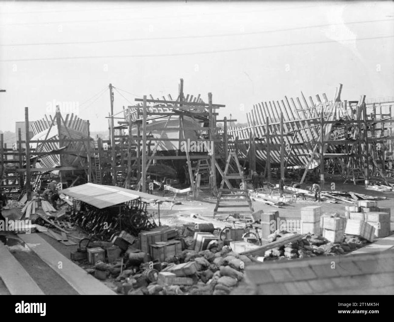 The Royal Navy during the Second World War Shipbuilding: The ...