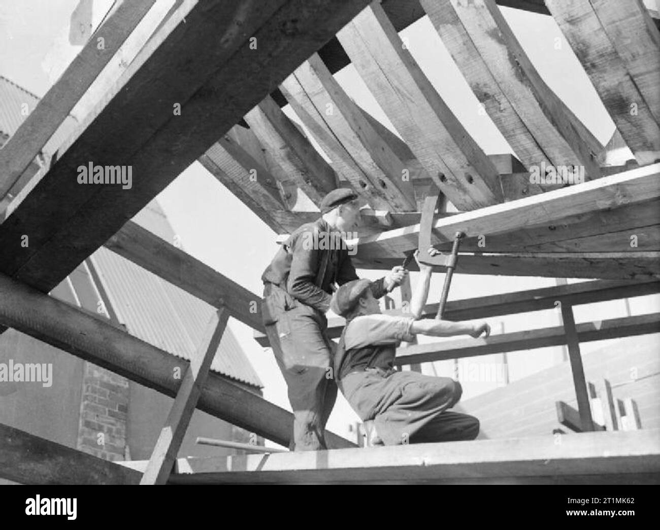 The Royal Navy during the Second World War Shipbuilding: Bolting the ...