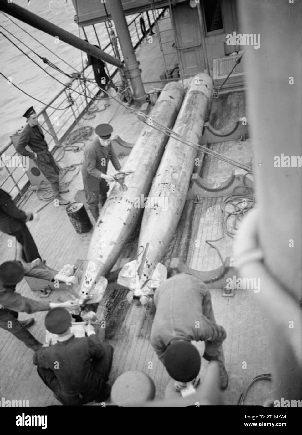 The Royal Navy during the Second World War The torpedoes fired from ...
