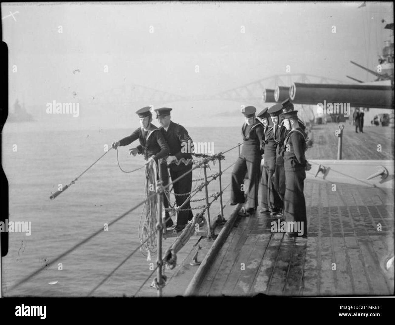 The Royal Navy during the Second World War On board HMS RODNEY 'Boys ...