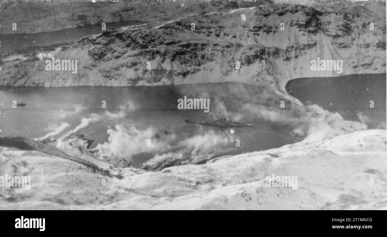 Tirpitz smoke hi-res stock photography and images - Alamy