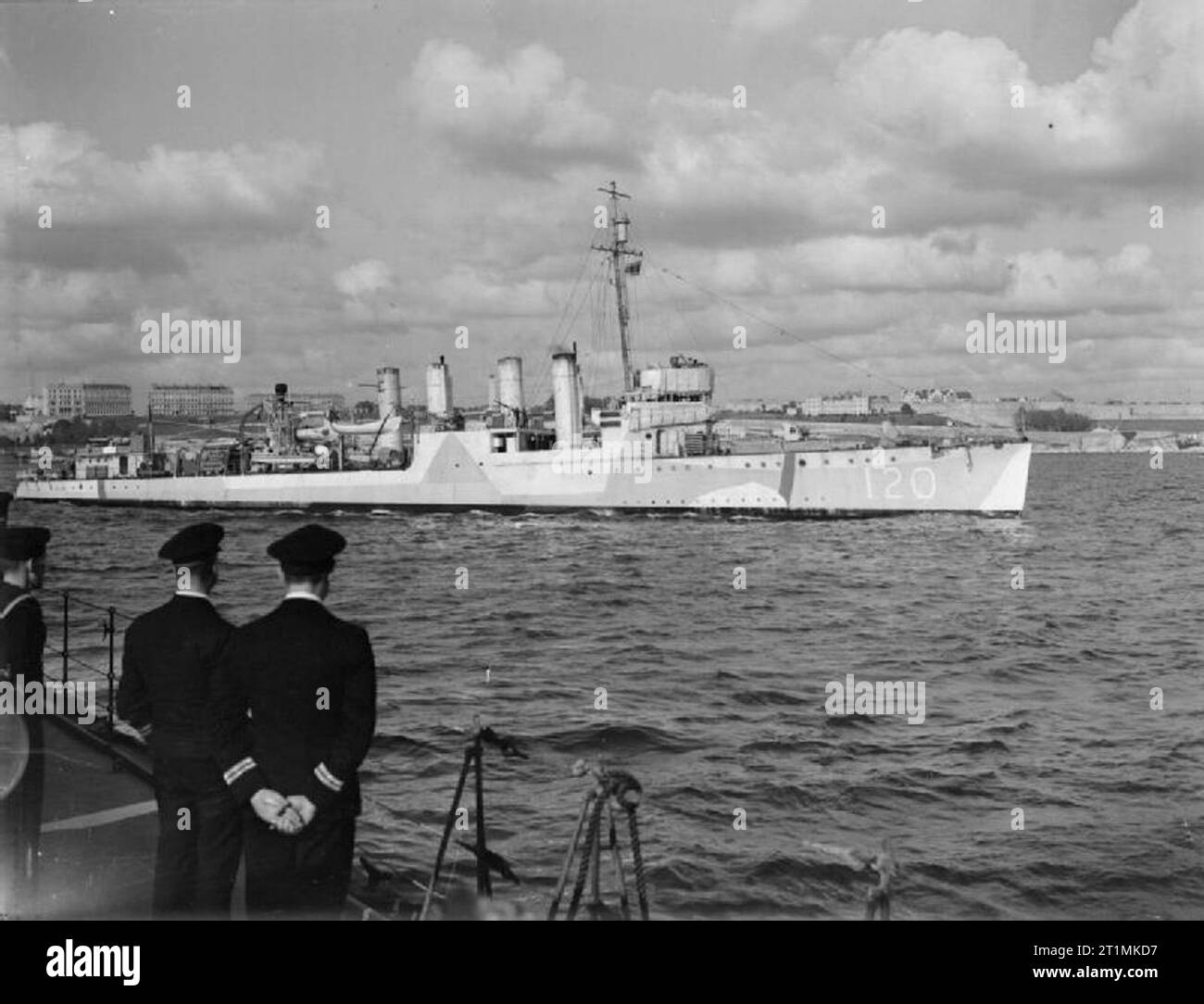 The Royal Navy during the Second World War The destroyer HMS CALDWELL ...