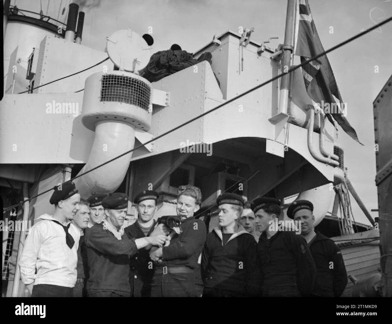 The Royal Navy during the Second World War Some of the Norwegian crew ...
