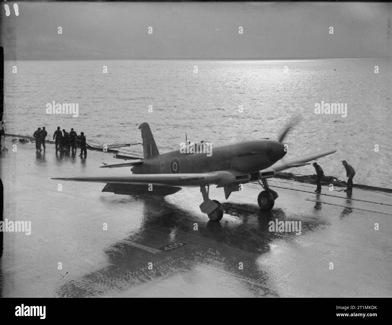 The Royal Navy during the Second World War This angle shows the ...