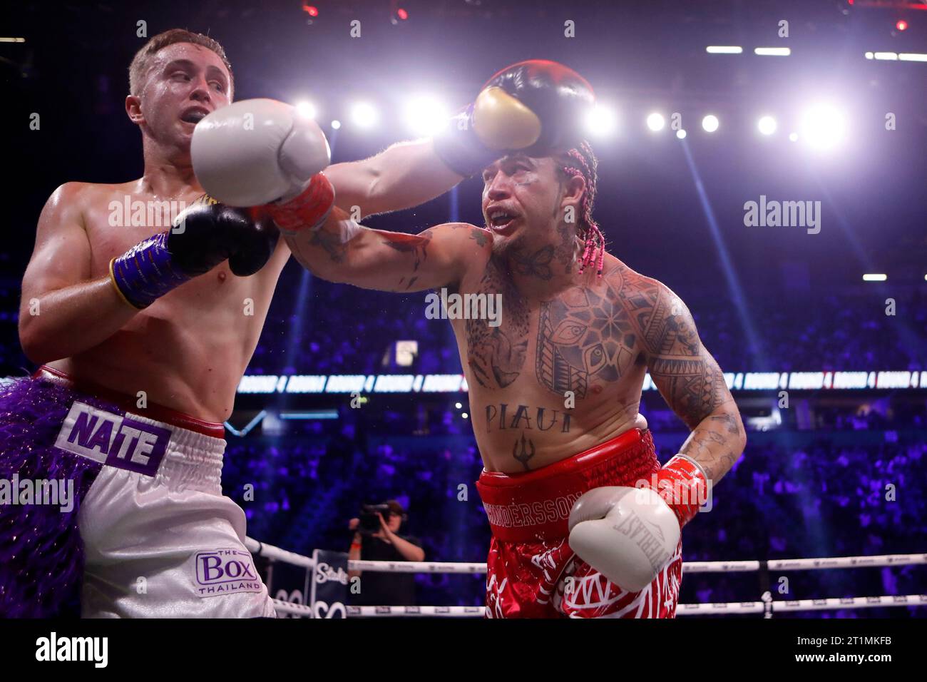 My Mate Nate (left) and Whindersson Nunes Batista in action in the ...