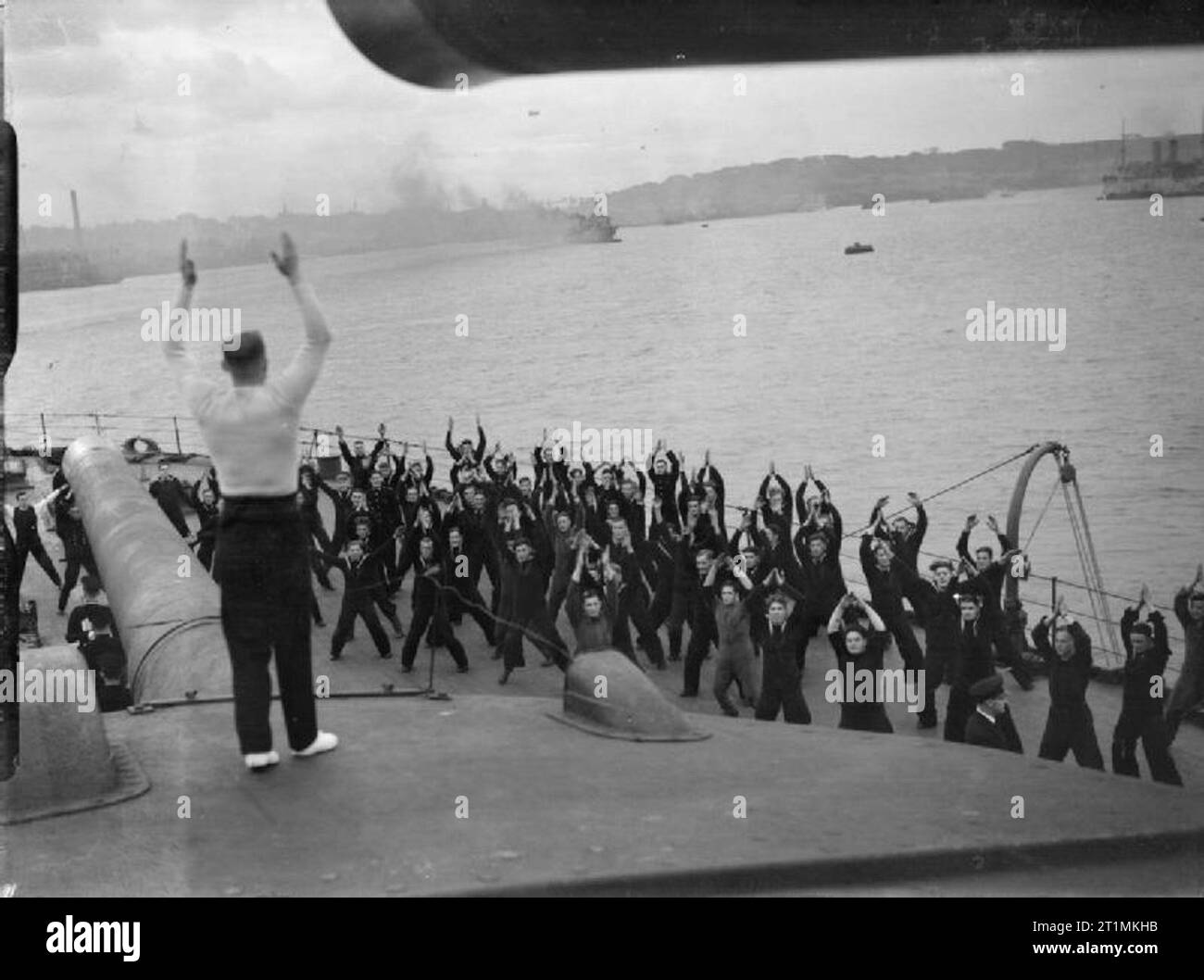The Royal Navy during the Second World War Part of the crew going ...