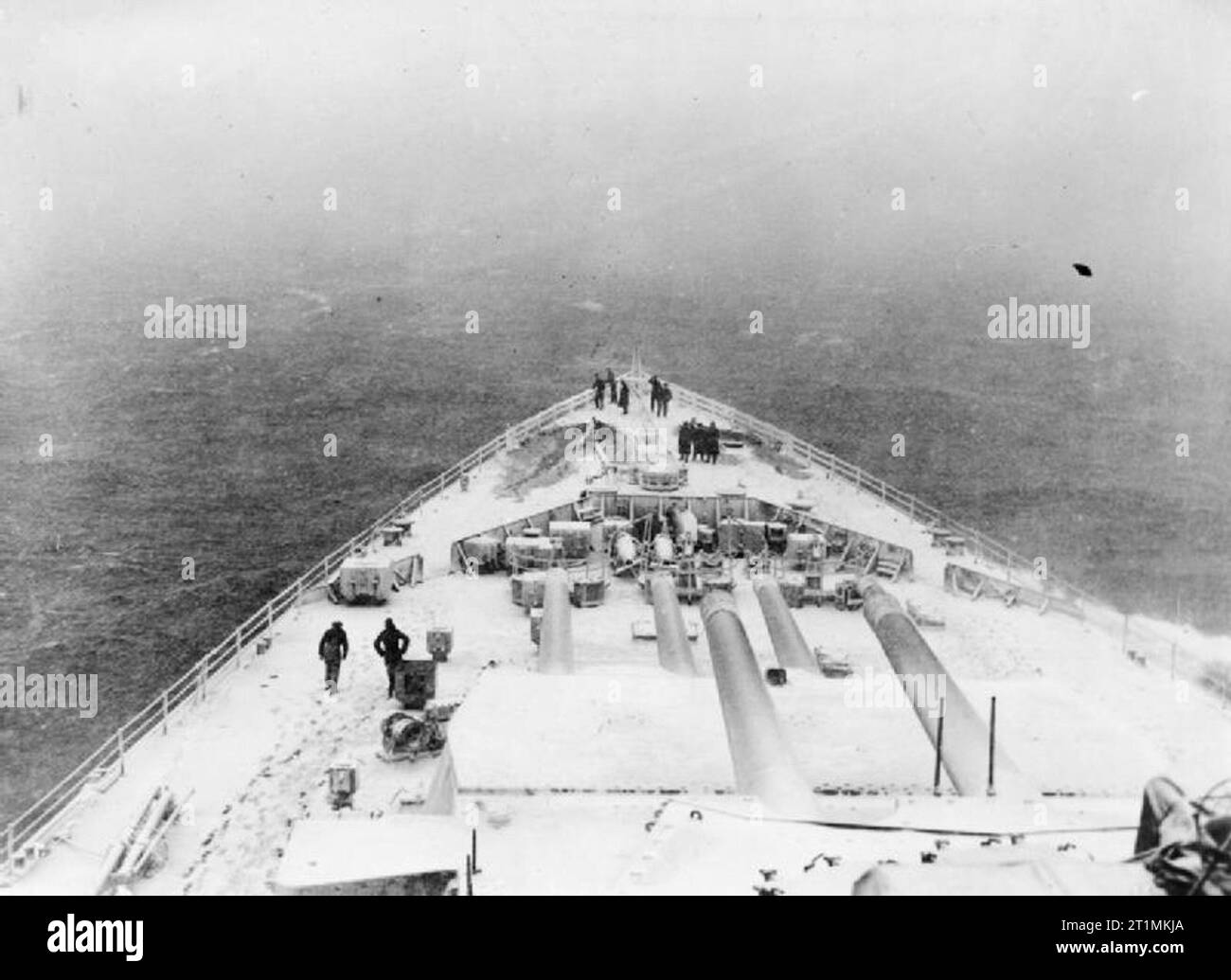 The Royal Navy during the Second World War The focsle of KING GEORGE V ...