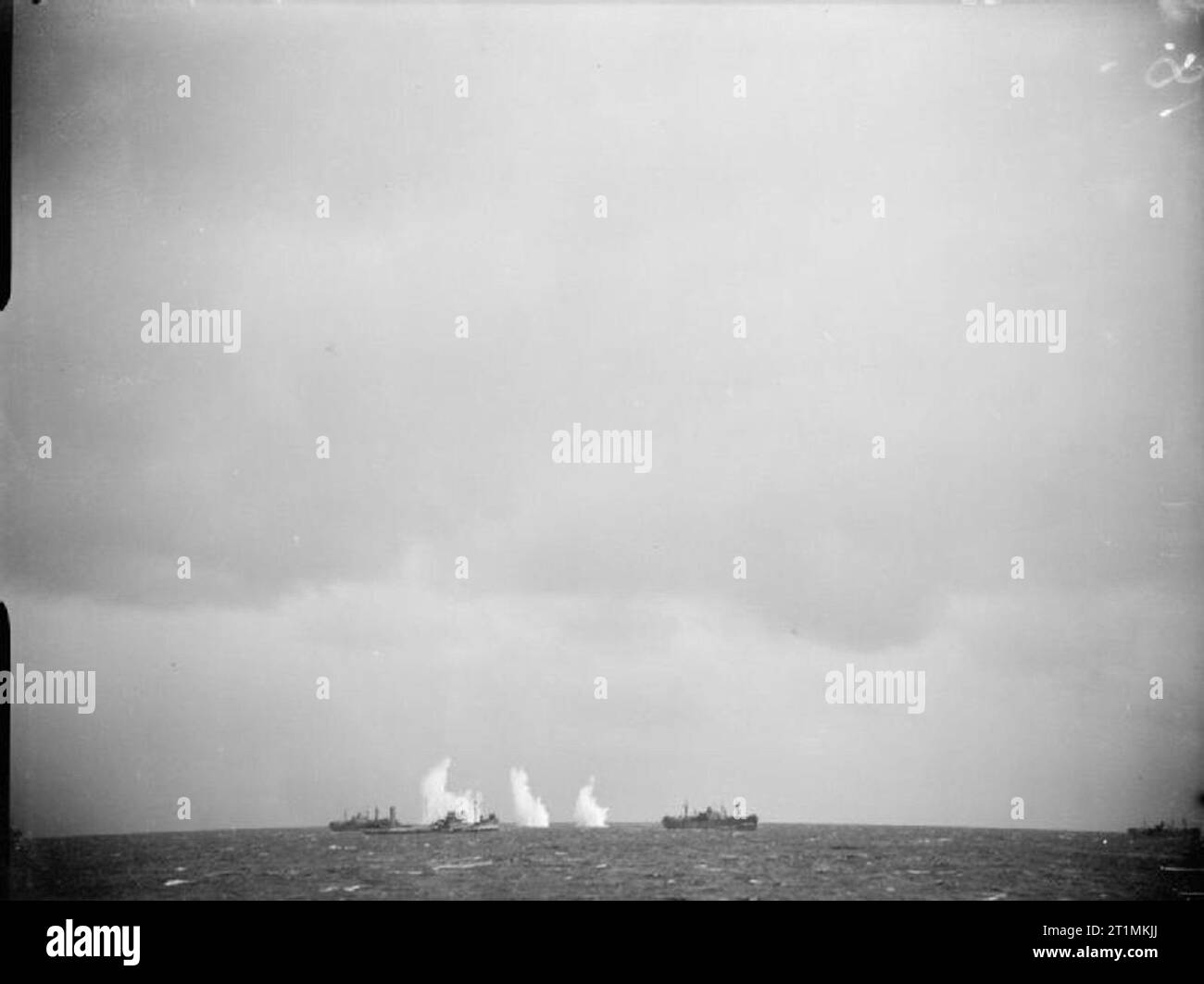 The Royal Navy during the Second World War In the distance, two of the ...
