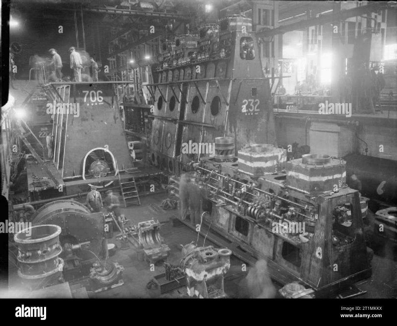 The Royal Navy during the Second World War Diesel engines in ...