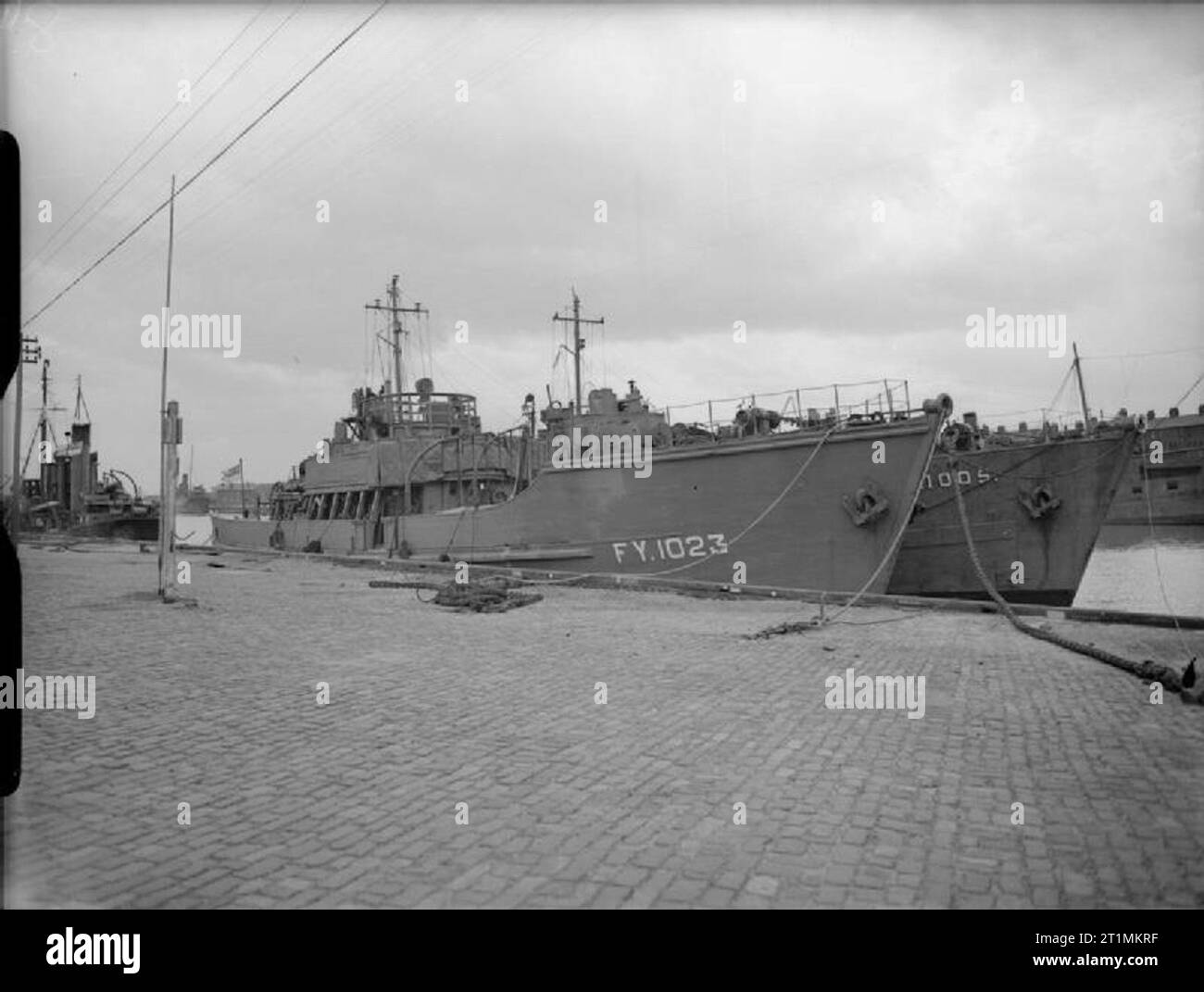 The Royal Navy during the Second World War Two 126ft type British Motor ...