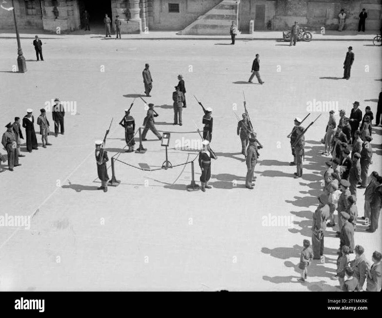 The Royal Navy during the Second World War Maltese ratings changing ...