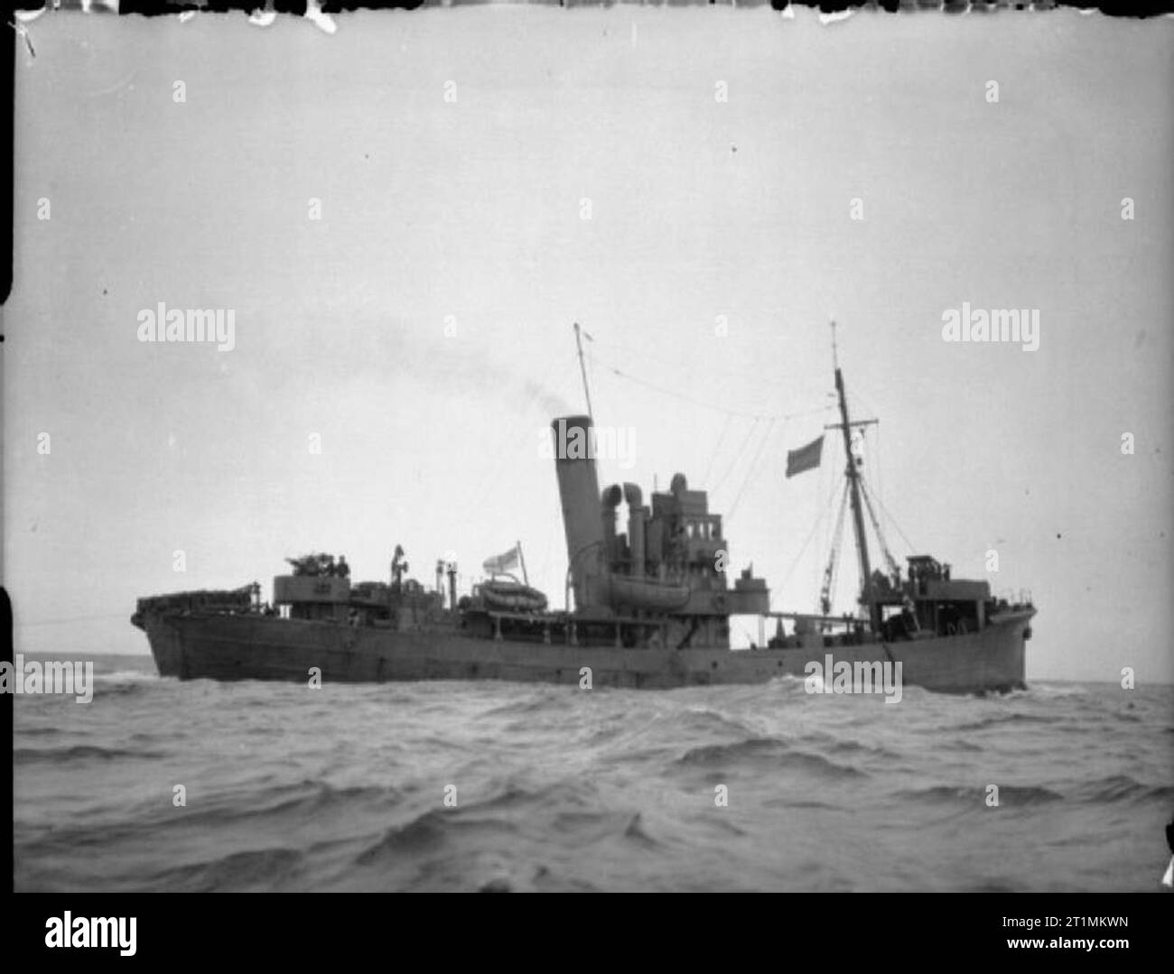 The Royal Navy during the Second World War HMS STELLA PEGASI at sea on ...