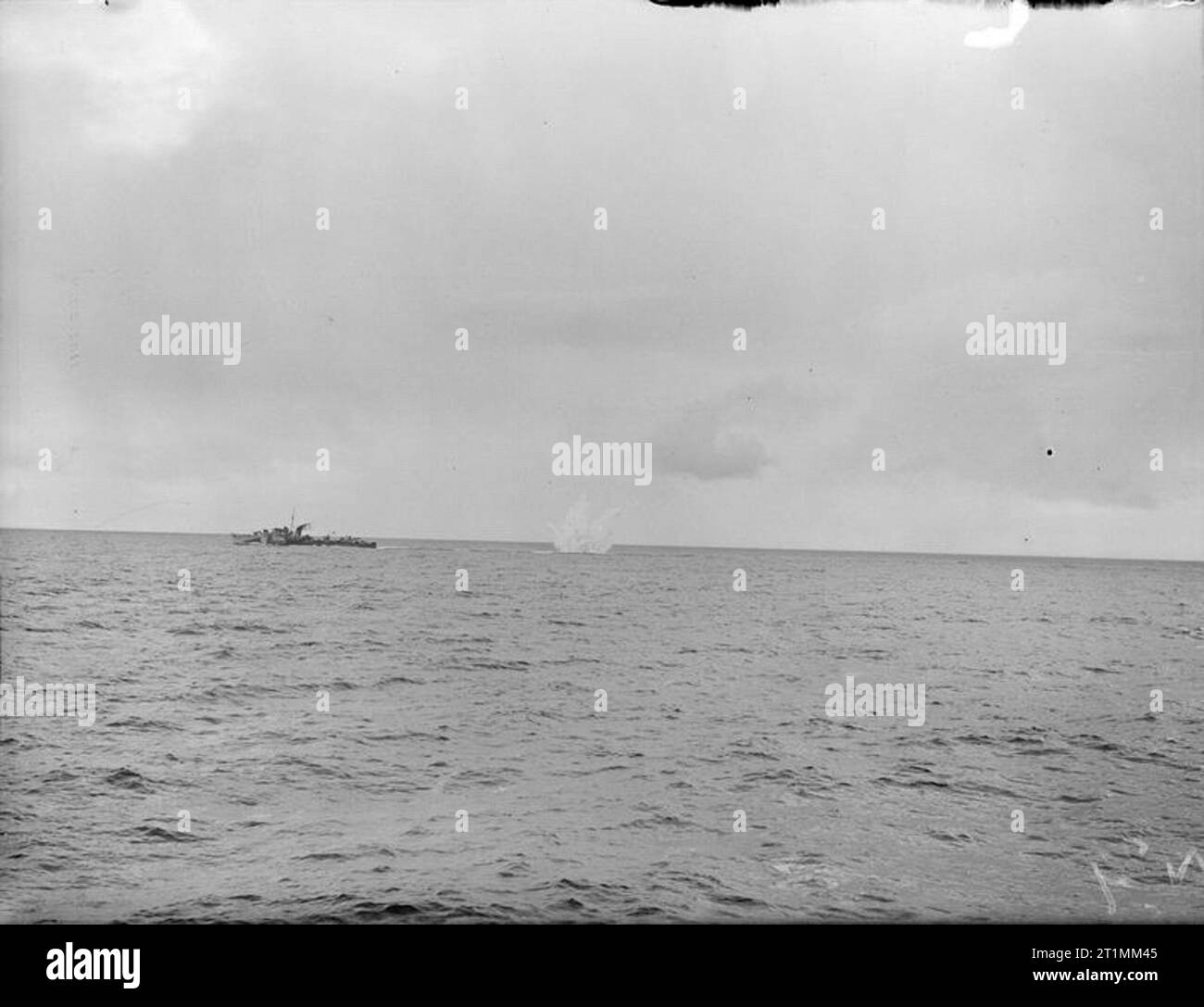 Destroyers at Sea. 3 February 1943, on Board the Destroyer Leader HMS ...