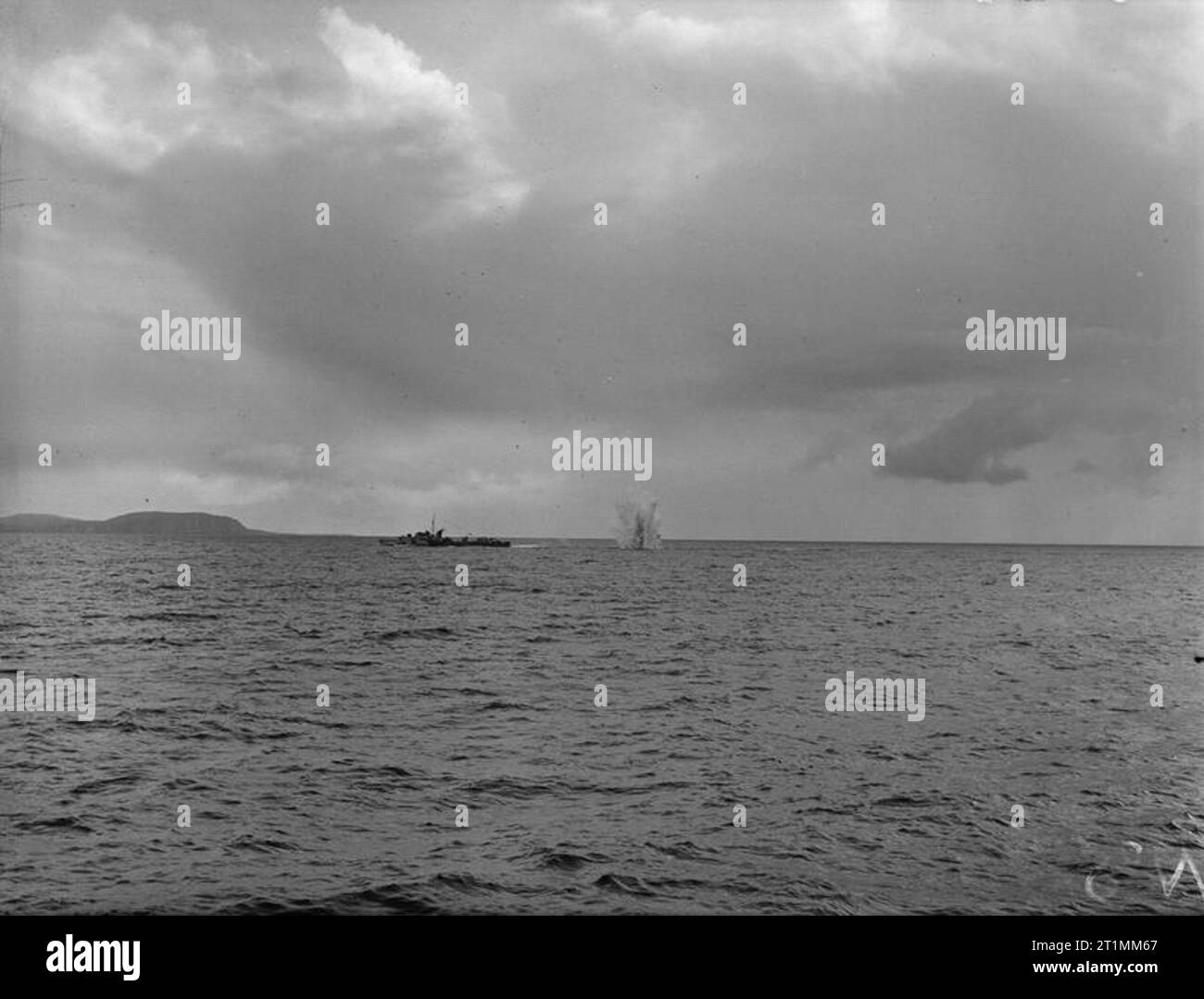 Destroyers at Sea. 3 February 1943, on Board the Destroyer Leader HMS ...