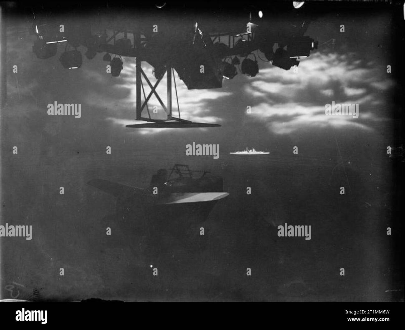 The Royal Navy during the Second World War View of the torpedo attack ...