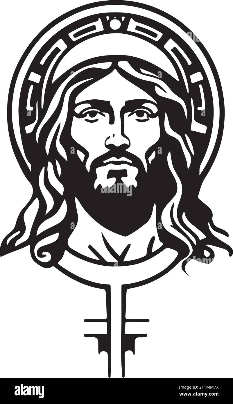 Pretty lovely vector art Holy Christ emblem Stock Vector Image & Art ...