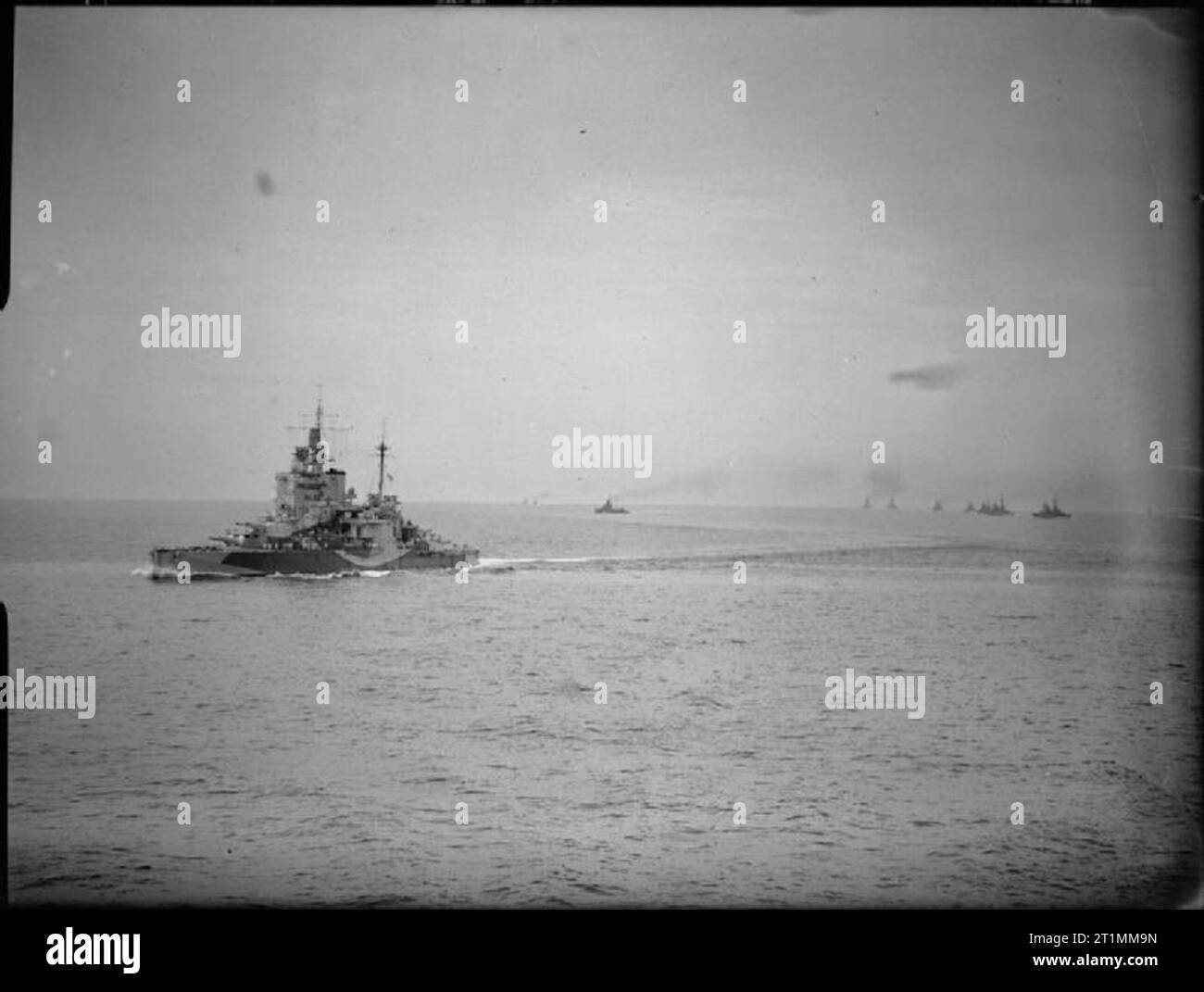 The Royal Navy during the Second World War The Italian fleet form up ...