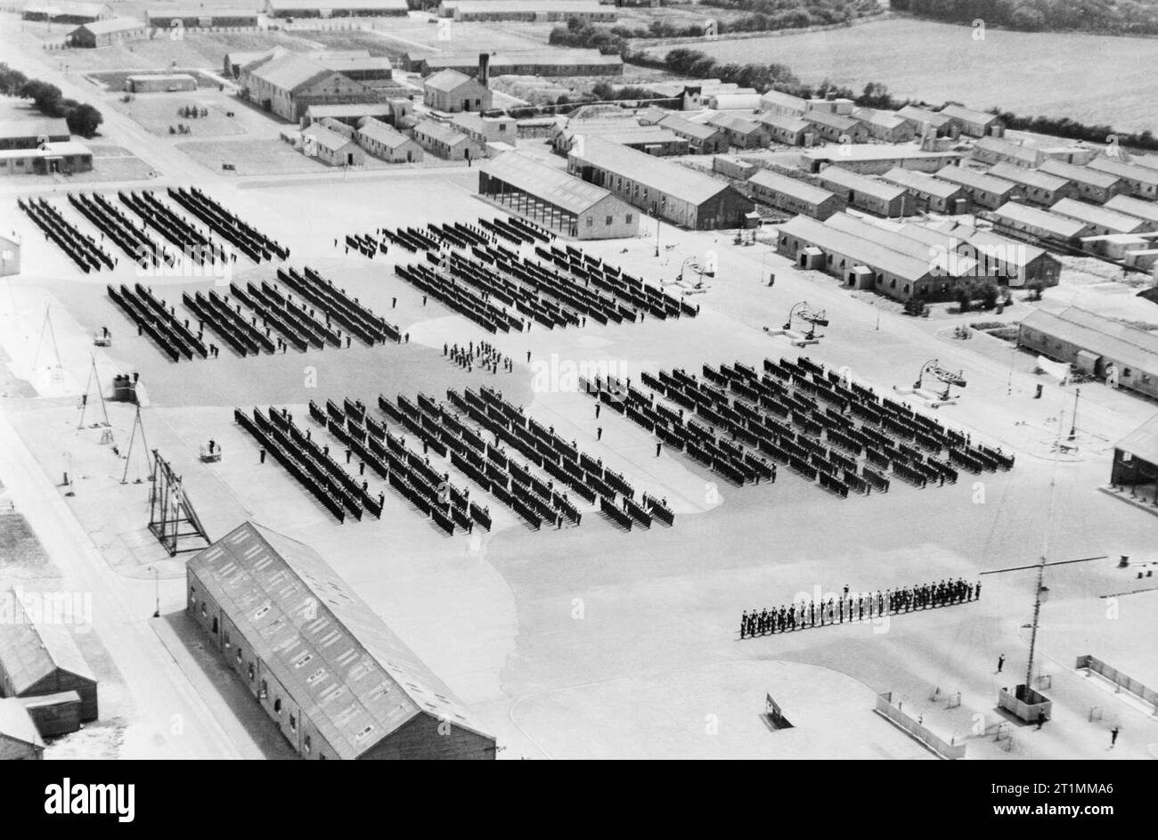 The Royal Navy during the Second World War A special parade at HMS ...
