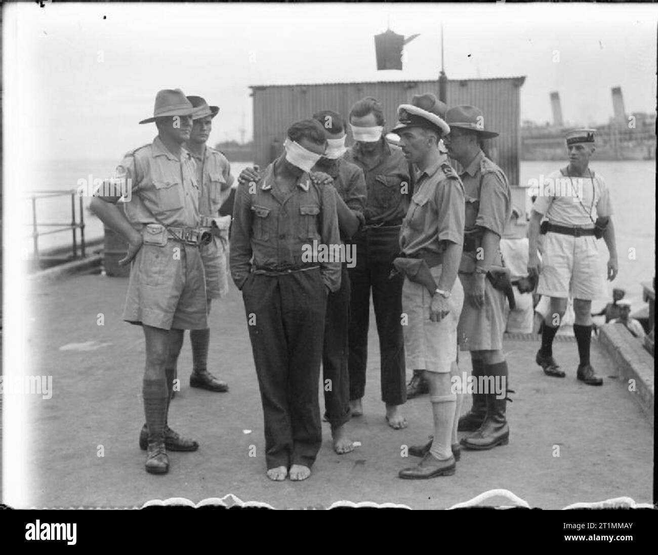 The Royal Navy during the Second World War German navy prisoners ...