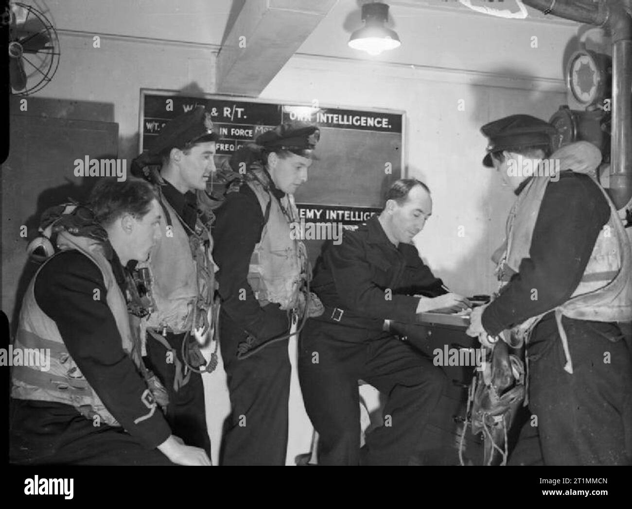 The Royal Navy during the Second World War Fighter pilots of 816 ...