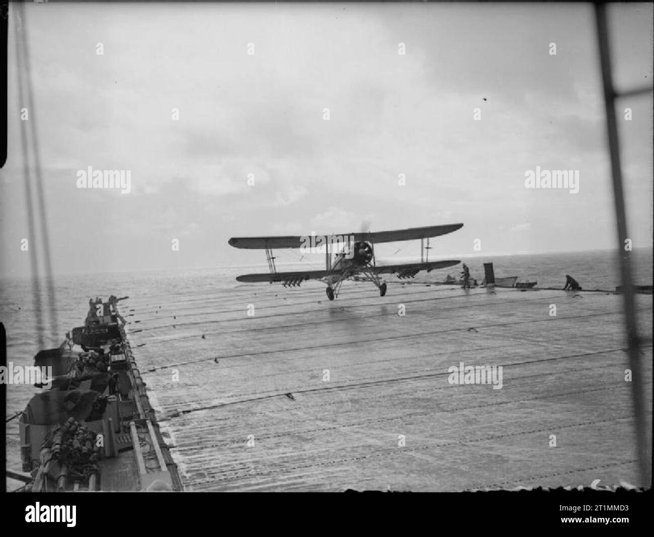 The Royal Navy during the Second World War A Fairey Swordfish aircraft ...