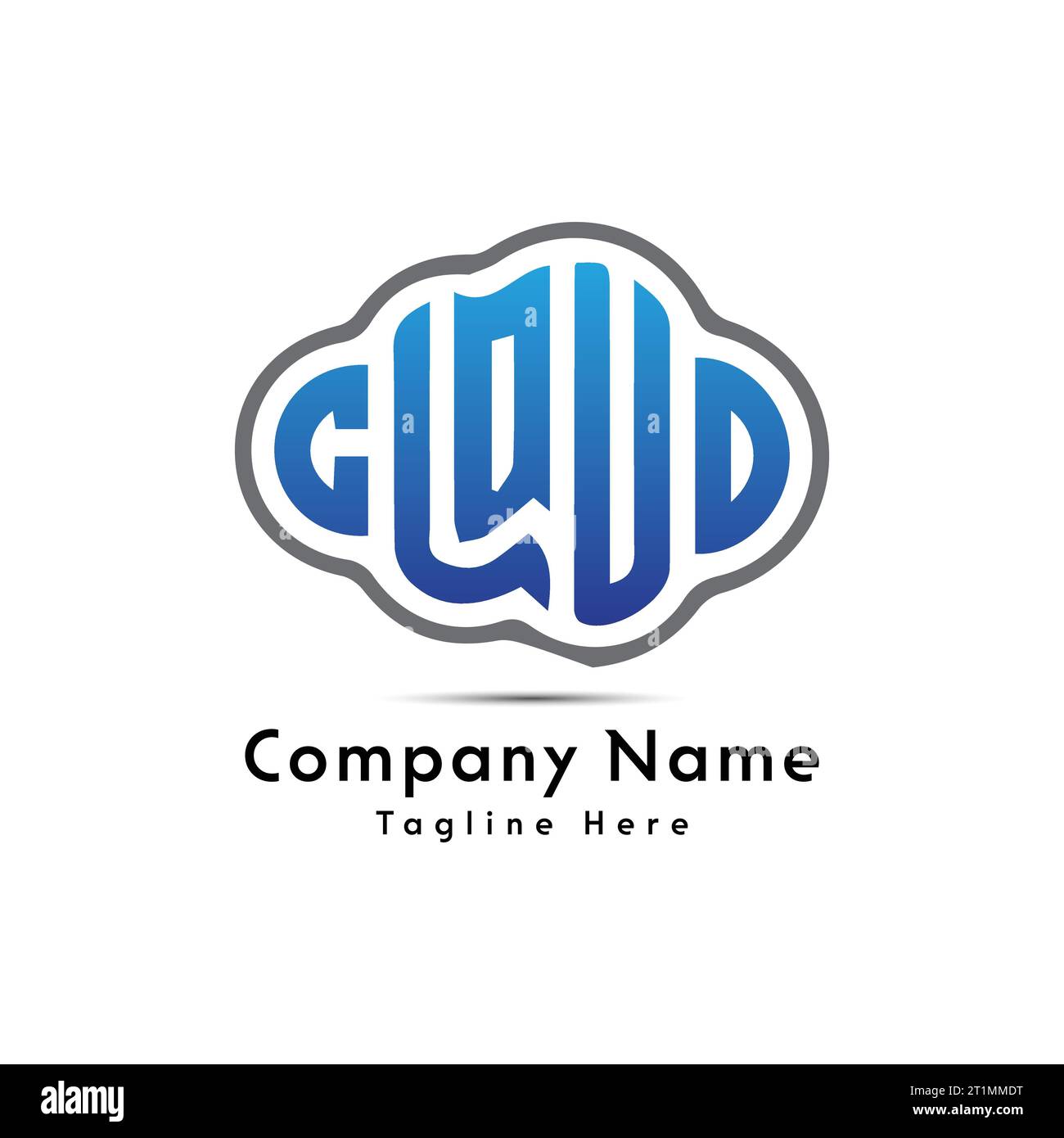 Cloud creative logo design Stock Vector Image & Art - Alamy